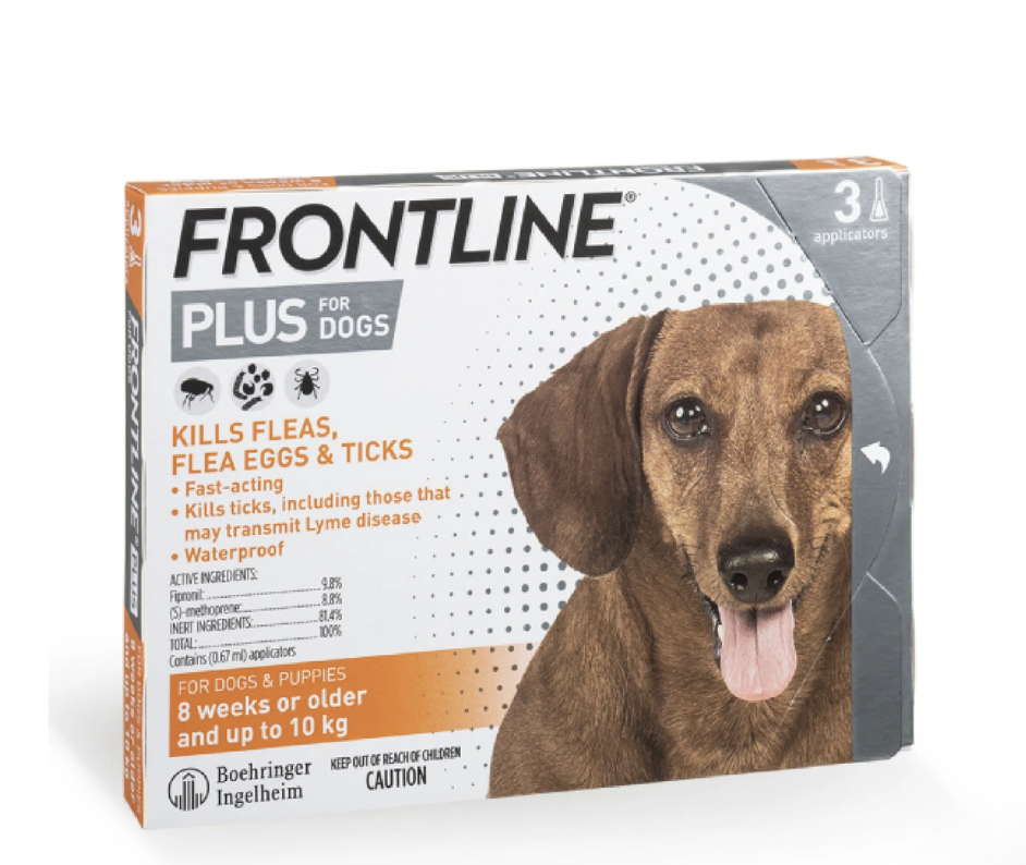 Frontline - Enhanced Versions Of The Following Dog Flea Drops - pet pet ...